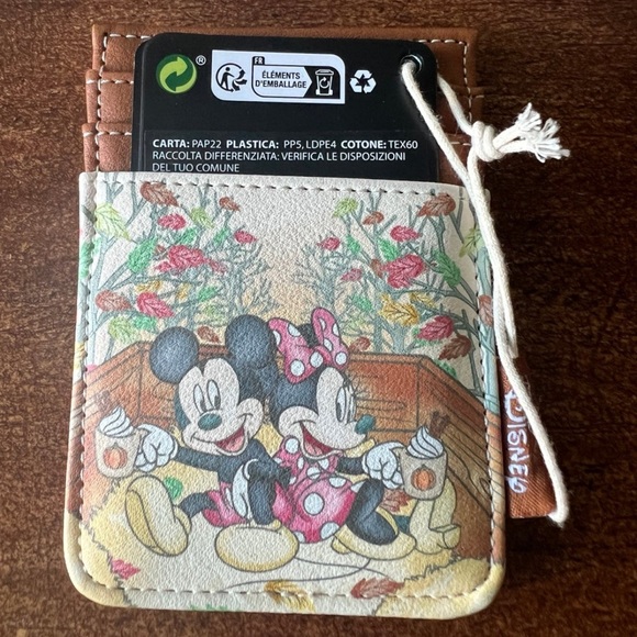 Loungefly | Bags | Mickey And Minnie Mouse Fall Loungefly Wallet | Poshmark
